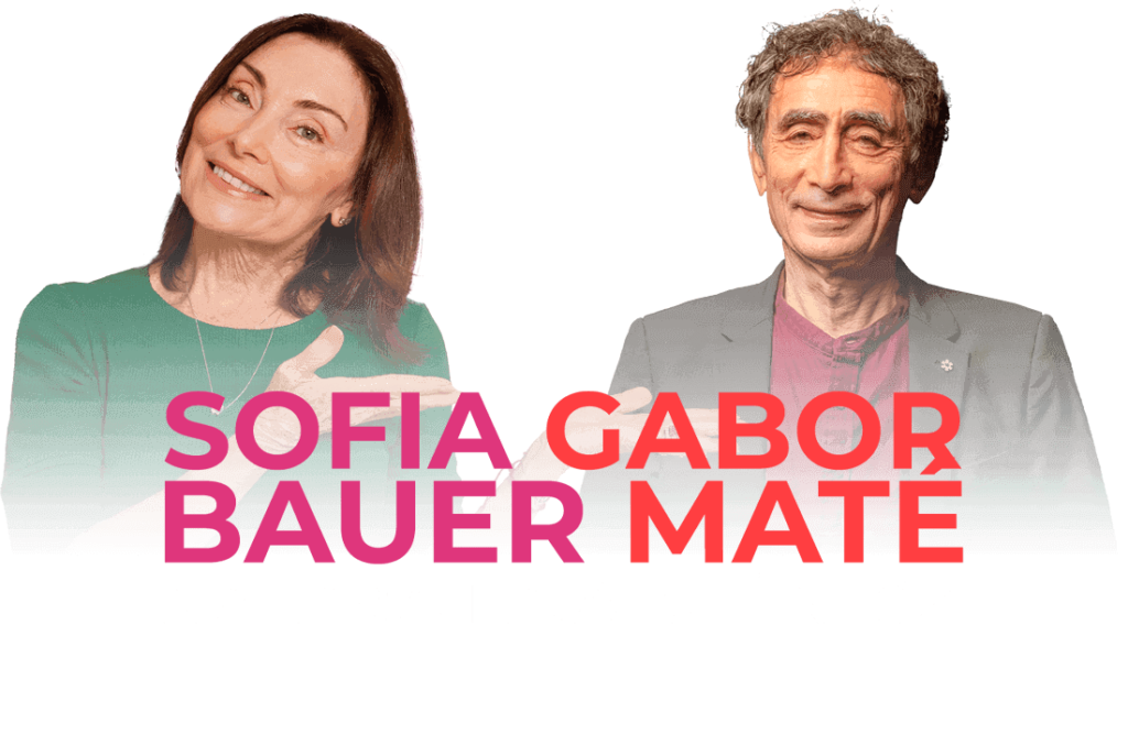 Sofia Bauer e Gabor Maté na Prática Clínica